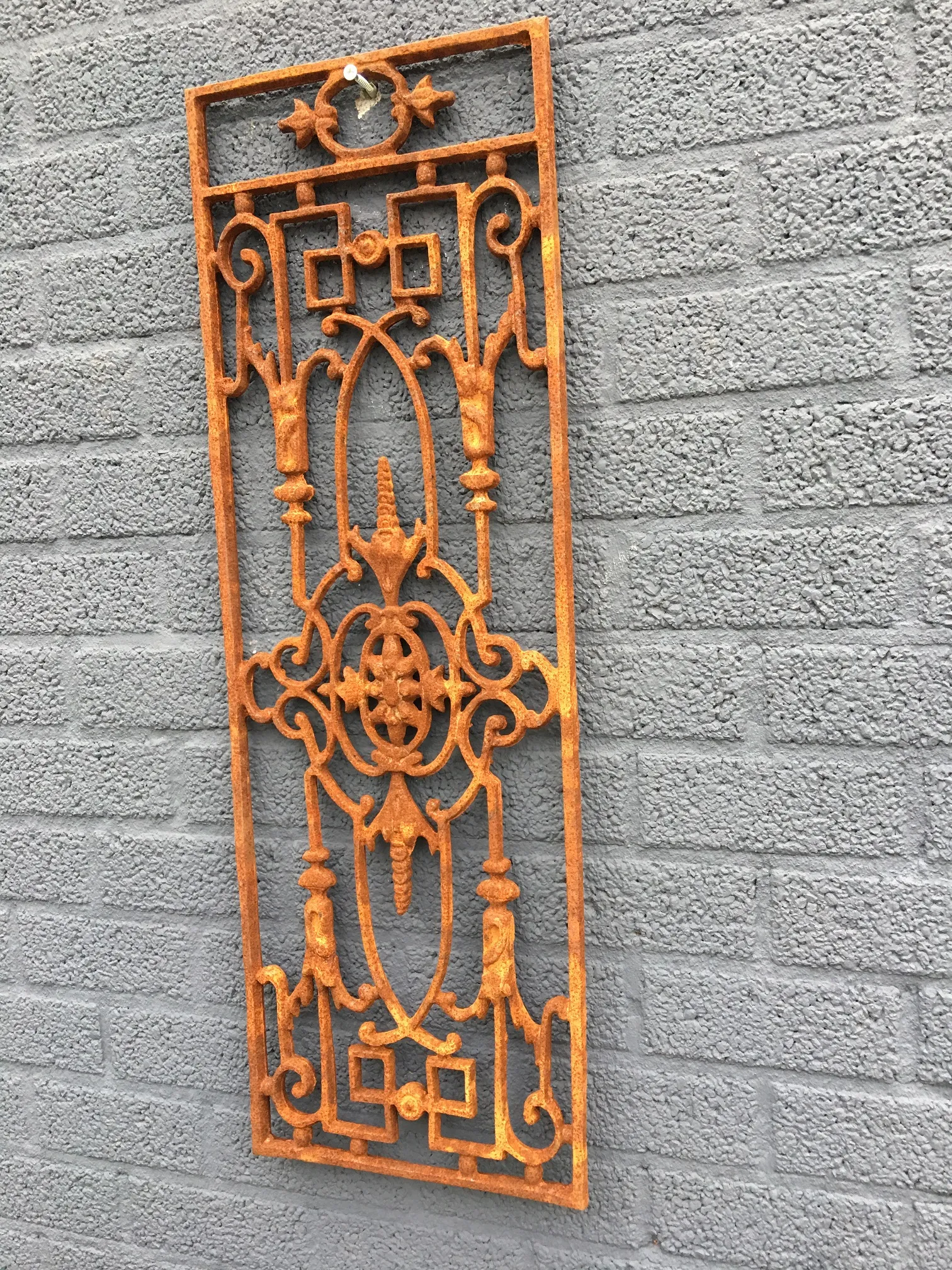 Rooster gietijzer, deurrooster / raamrooster, wandornament
